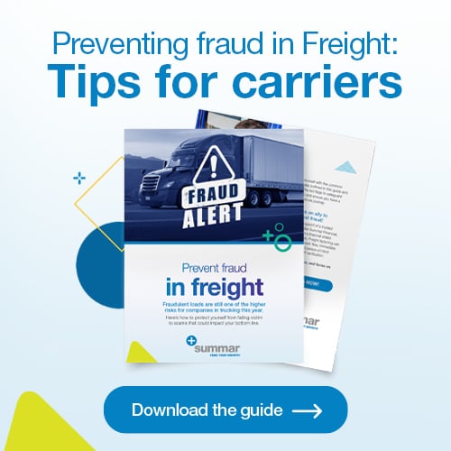 Preventing Fraud in Freight: Tips for Carriers